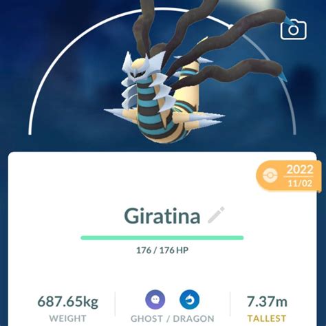 Shiny Origin Giratina Pokemon Go Iosandroid Video Gaming Gaming