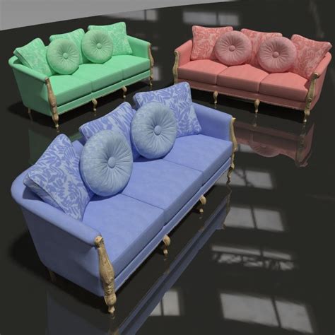 Classical Sofa 3d Model 39 Max Unknown Free3d