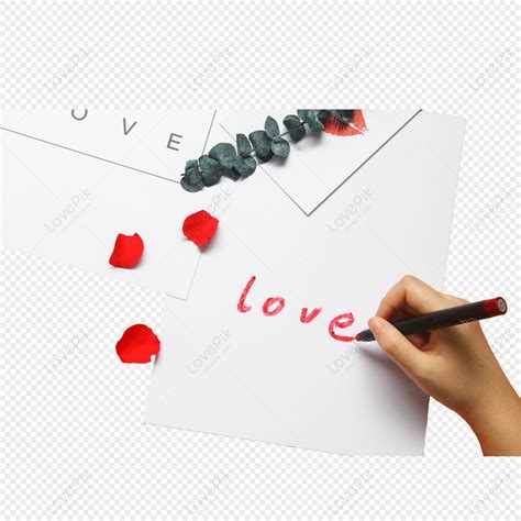 편지 쓰기 Png 일러스트 무료 다운로드 Lovepik