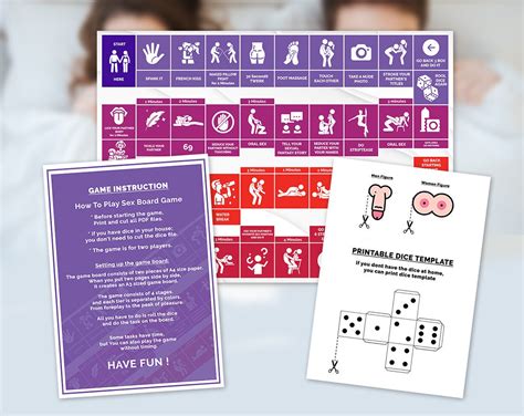 Printable Fantasy Sex Game For Adults Sexy Christmas Gift For Etsy