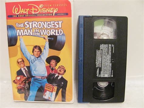 Vhs The Strongest Man In The World Vhs 2000 The Kurt Russell