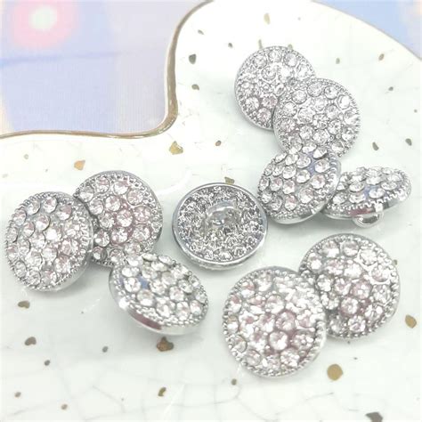 Crystal Buttons Etsy