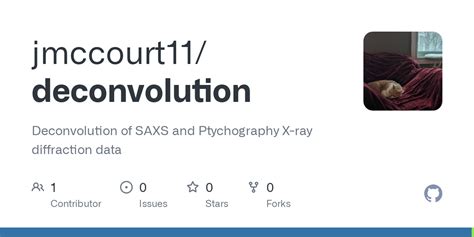 Github Jmccourt11deconvolution Deconvolution Of Saxs And
