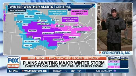 Missouri Prepares For Major Snowstorm Ripping Across Plains Latest