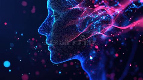 Frequency Low Poly Brainwave Scan Data Stream Stock Illustration Illustration Of Decoding