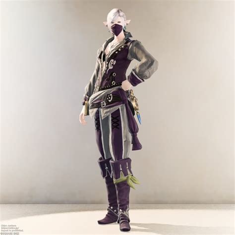 ホーリーレインボー・スカウトシャツ【ff14 装備手帳】｜ミラプリ用装備見た目まとめ