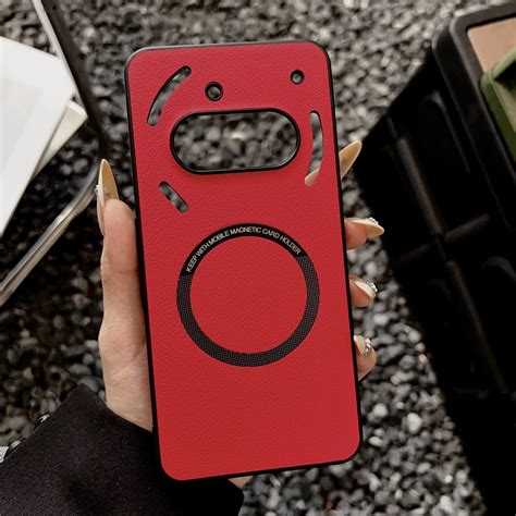 For Nothing Phone 2a 3a 3a Pro Case Elvev Vintage Skin Feel Pu
