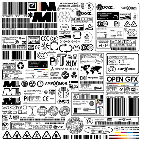 Label Asset Pack Vol 01 By Hvnter