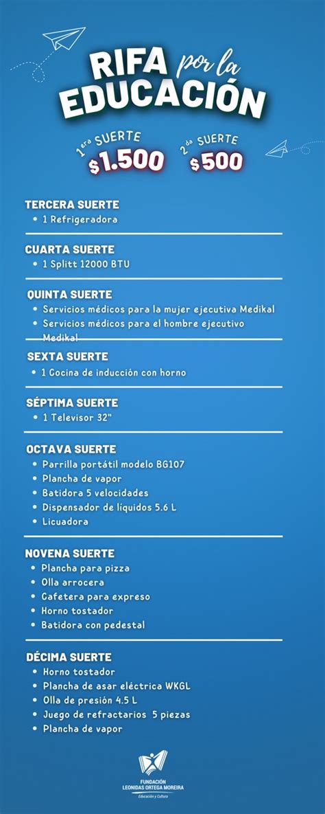 Rifa Educación
