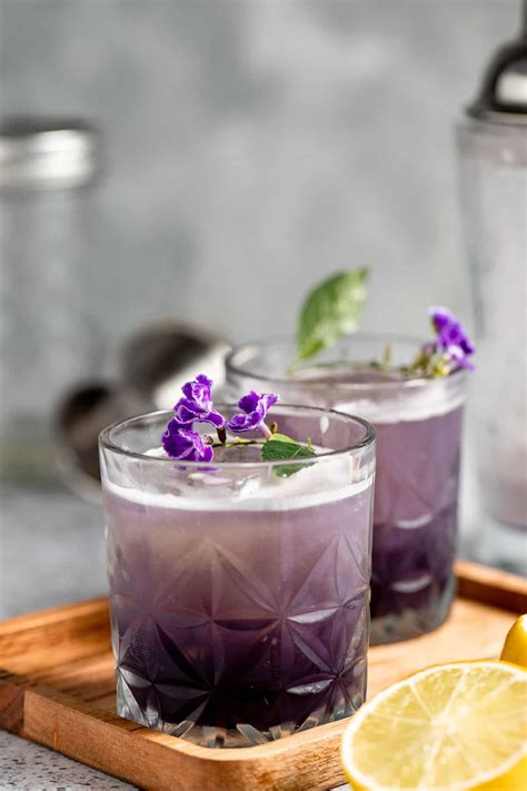 Purple Rain Drink Baking Ginger