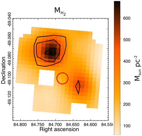 Mass Surface Density Of Molecular Gas From The Dust Modelling In Black