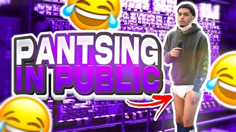 Pantsing In Public Prank Extremely Funny Youtube