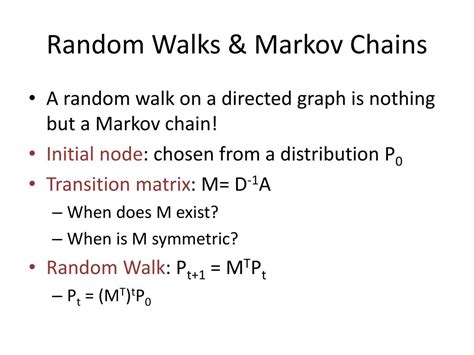 Ppt Random Walks On Graphs Powerpoint Presentation Free Download
