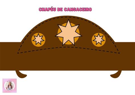Este é O Molde Do Chapéu De Cangaceiro Lampião Para Você Imprimir