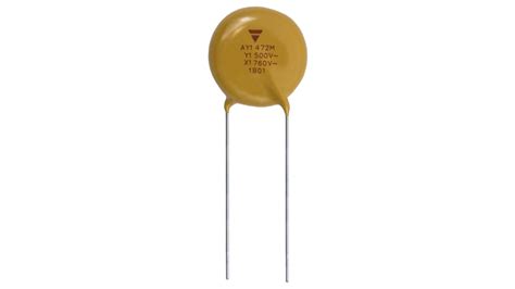 Ay1222m47y5uc63l0 Vishay Single Layer Ceramic Capacitor Slcc 22nf