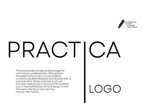 Logo Practica Uad Cluj Napoca Behance