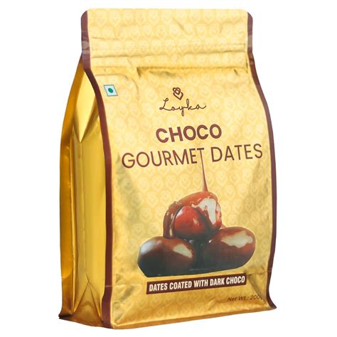 Loyka Choco Gourmet Dates Ting Hamper Seedless Chocolate Coated