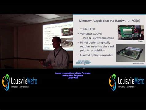 Conference Talks Talk Memory Acquisition In Digital Forensics And