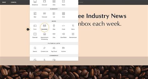 How To Create A Newsletter Landing Page Using Squarespace And Start
