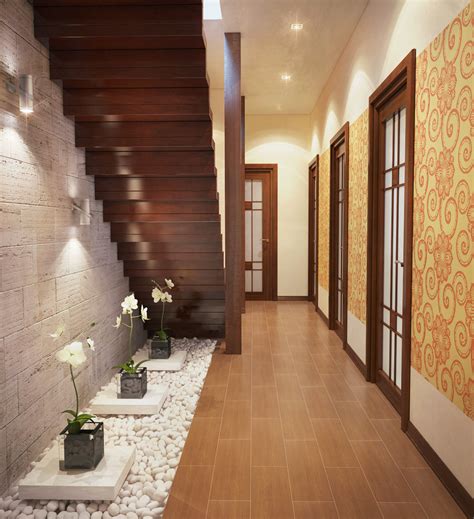 Обои для коридора в частном доме 74 фото НА ДАЧЕ ФОТО