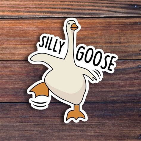 Silly Goose Sticker Urban General Store