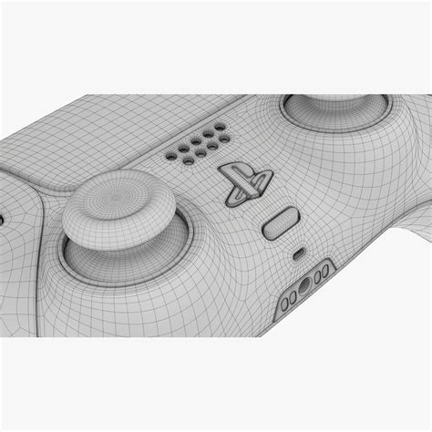 Sony Playstation 5 Dualsense Controller Nova Pink 3d Model Download Game Console On