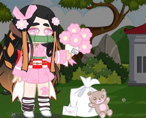 A T~ Nezuko Kamado Gacha Club Edit~ 🌸 ในปี 2024