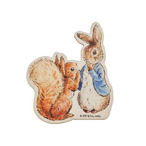 Beatrix Potter 75cm Peter Rabbit And Squirrel Nutkin Magnet