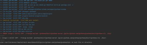 Error While Docker Building In 823 · Issue 41313 · Grafanagrafana