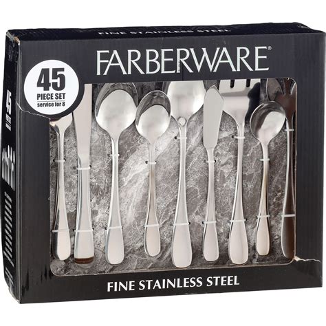 Farberware Fine Stainless Steel Flatware Set Meridian Shop Utensils