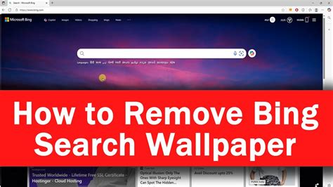 How To Remove Bing Search Wallpaper How To Turn Off Bing Wallpaper