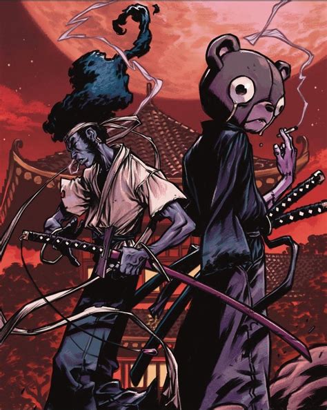 Top 10 Black Anime Characters [best List] Afro Samurai Samurai Anime