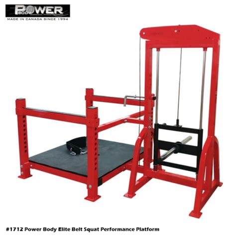 1712 Belt Squat Power Body Fitness Inc