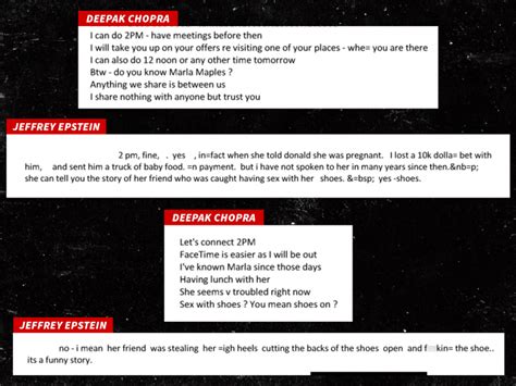 Jeffrey Epstein Claims Friend Of The Trumps Had Sex With Marla Maples Shoes