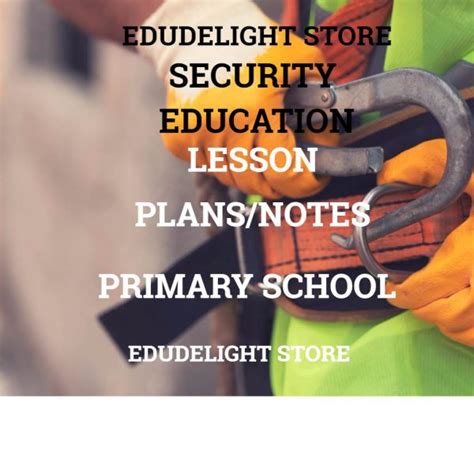 Security Education Lesson Plan Archives Edudelight Store