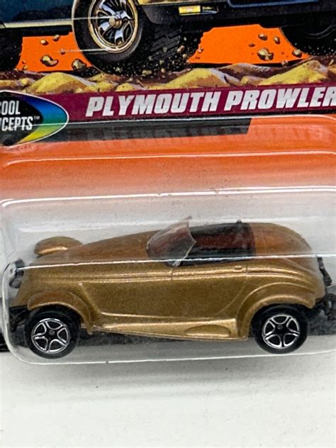 1997 Matchbox Superfast 18 Gold Plymouth Prowler New On Card Ebay