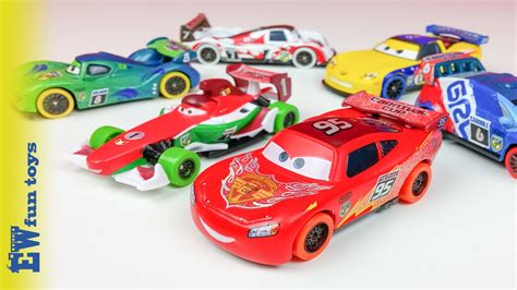 Disney Pixar Cars Diecast Toys Part 11 Carnival Cup Rio Racer Mcqueen
