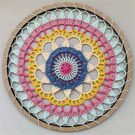 Mandalas De Colores A Crochet