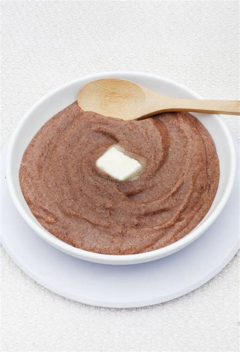 Traditional South African Sorghum Porridge Stock Image Image Of