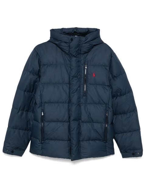 Polo Ralph Lauren Gorham Puffer Jacket Blue Farfetch Au