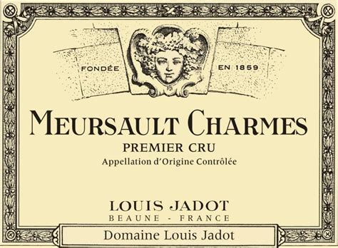 Louis Jadot Meursault Charmes Premier Cru 2021