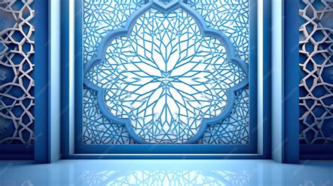 Premium Ai Image Arabic Tile Design Islamic Tile Design Islamic