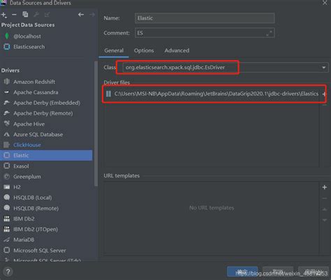 Datagrip 2020添加 Elasticsearch 连接datagrip Elasticsearch Csdn博客