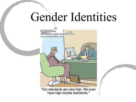 Gender Identities Sex Roles And Socialization Theories