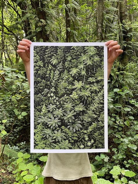 Ponga Art Print