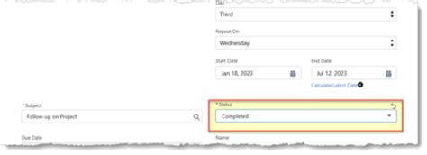 Recurring Tasks In Salesforce Lightning