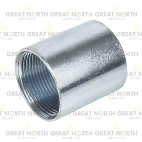 Conduit Coupling Steel Rigid Coupling Great North Supplies
