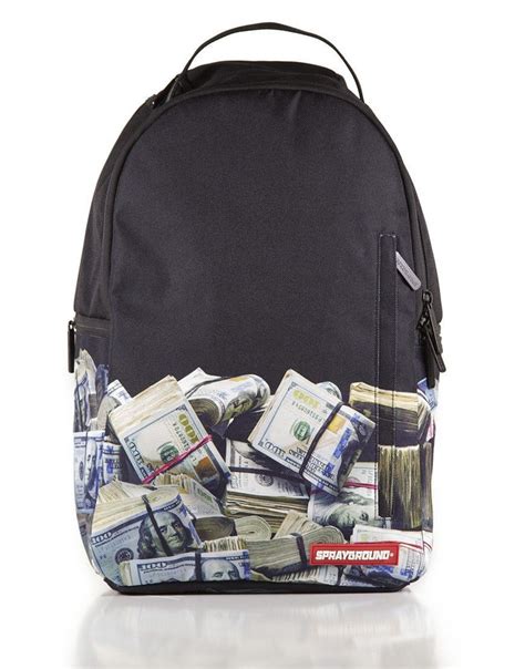 Sprayground Money Rolled Backpack Purses And Bags Bags Backpacks