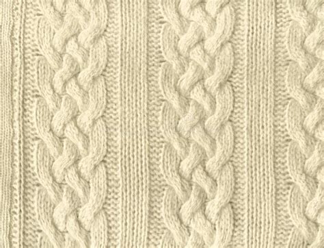 Cable Knit Fabric Background Stock Image Image Of Sweater Natural 43286209