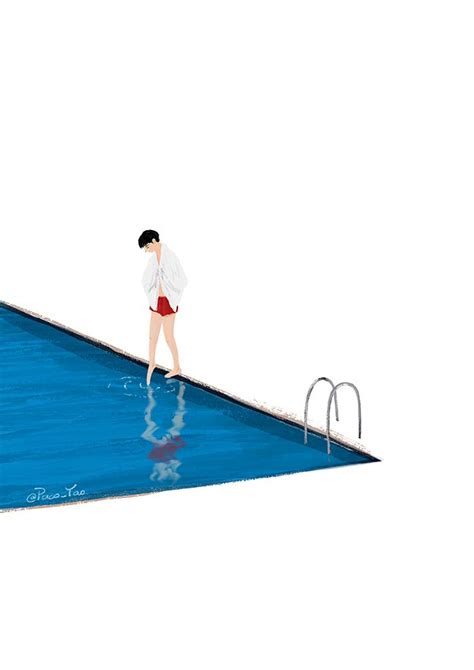 Swimming Pool Pool Art Pool Drawing Swimming Pools